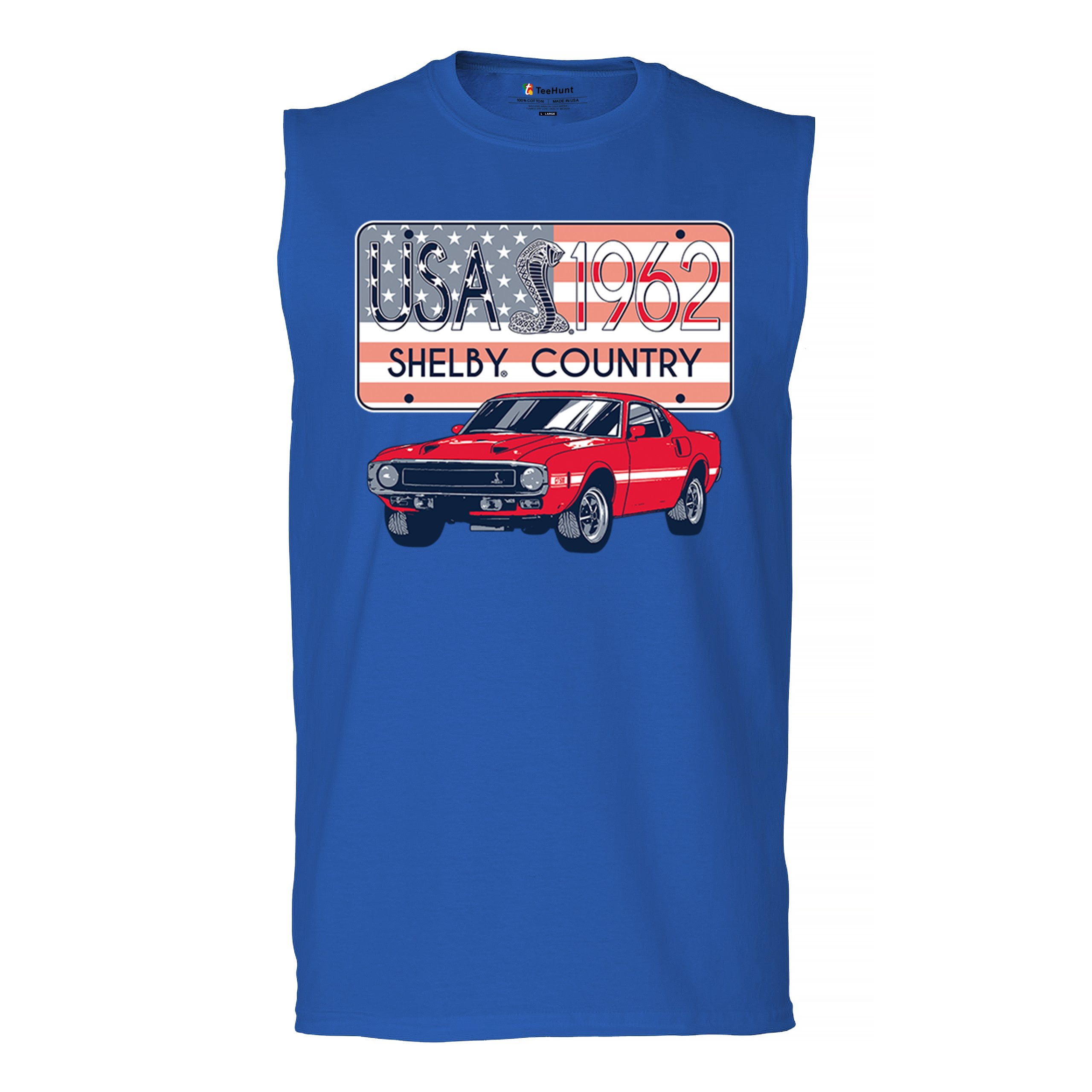 Shelby Country Muscle Shirt 1962 GT500 American Racing USA Made Mustang ...
