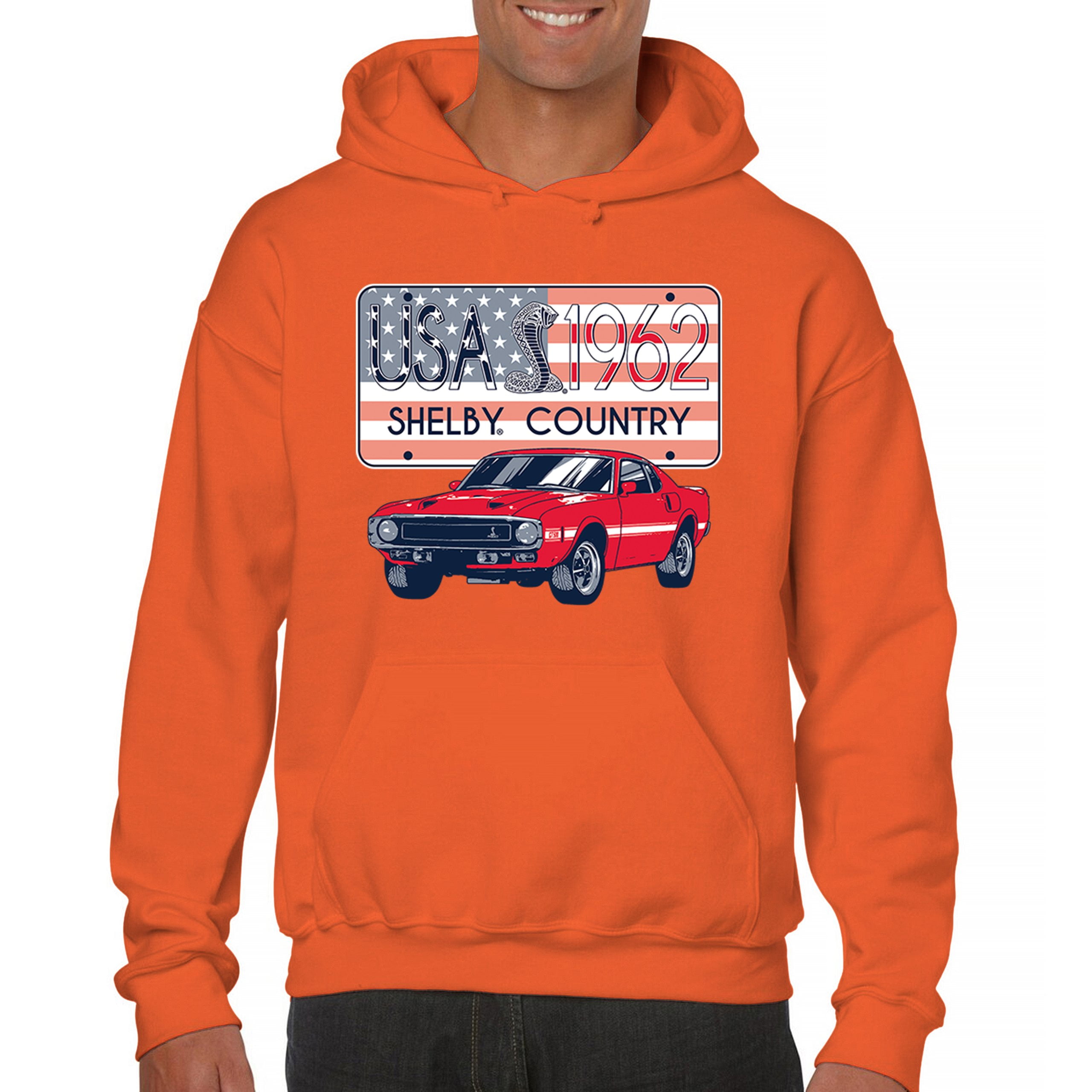 Shelby Country Sweatshirt 1962 GT500 American Racing USA Made Mustang ...