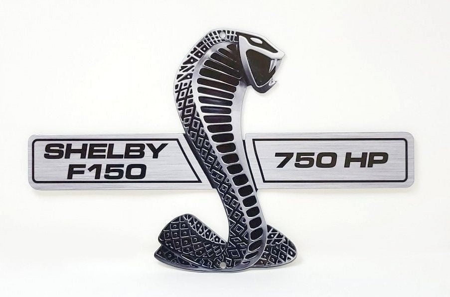 Shelby F150 750HP Badge Steel Sign - Walmart.com