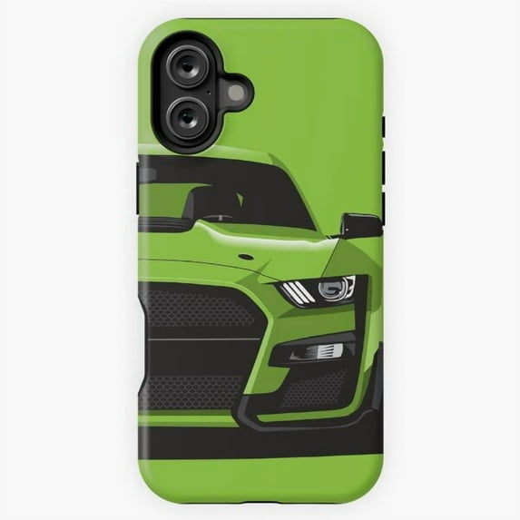 Shelby GT Lime Car Design Phone Case for iPhone 11-17 Pro Max ...