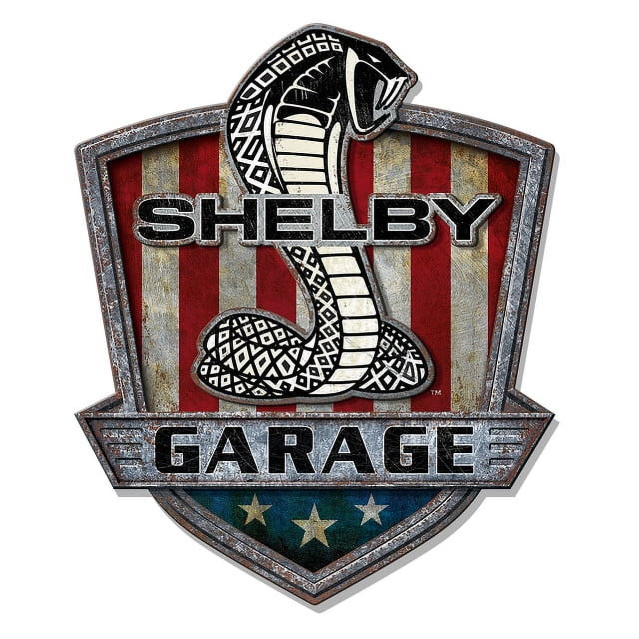 Shelby Mustang Garage Sign - 23 x 19 MDF Wood - Walmart.com