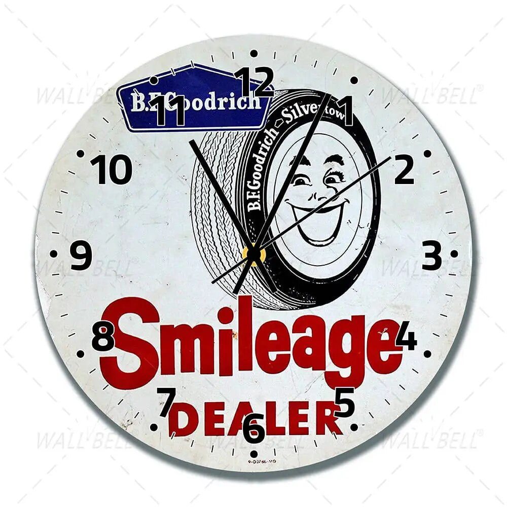 Shelby Garage Wall Clocks Motor Car Service Vintage Wall Clock Wall ...