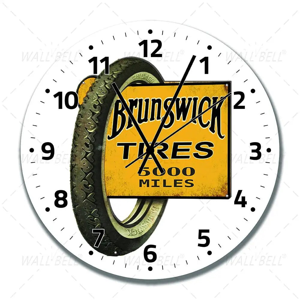 Shelby Garage Wall Clocks Motor Car Service Vintage Wall Clock Wall ...