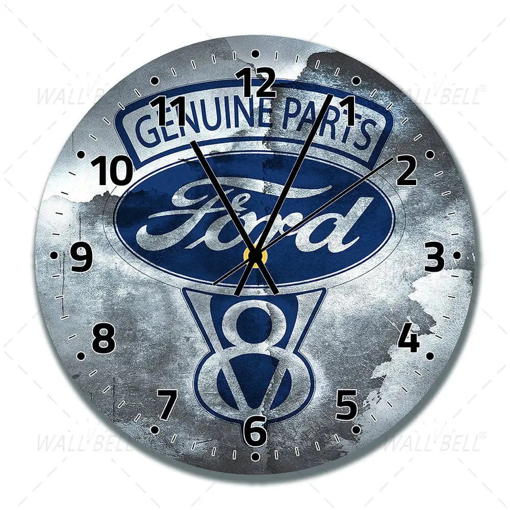 Shelby Garage Wall Clocks Motor Car Service Vintage Wall Clock Wall ...