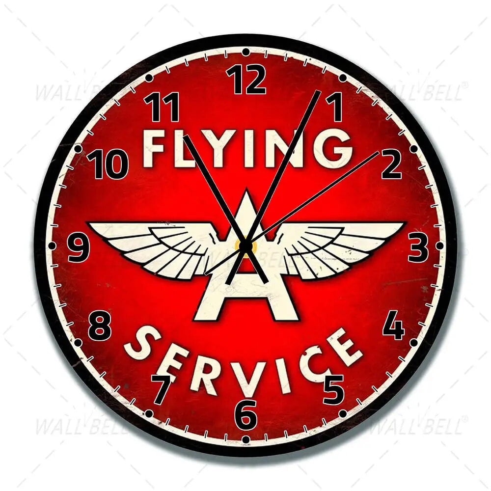 Shelby Garage Wall Clocks Motor Car Service Vintage Wall Clock Wall ...