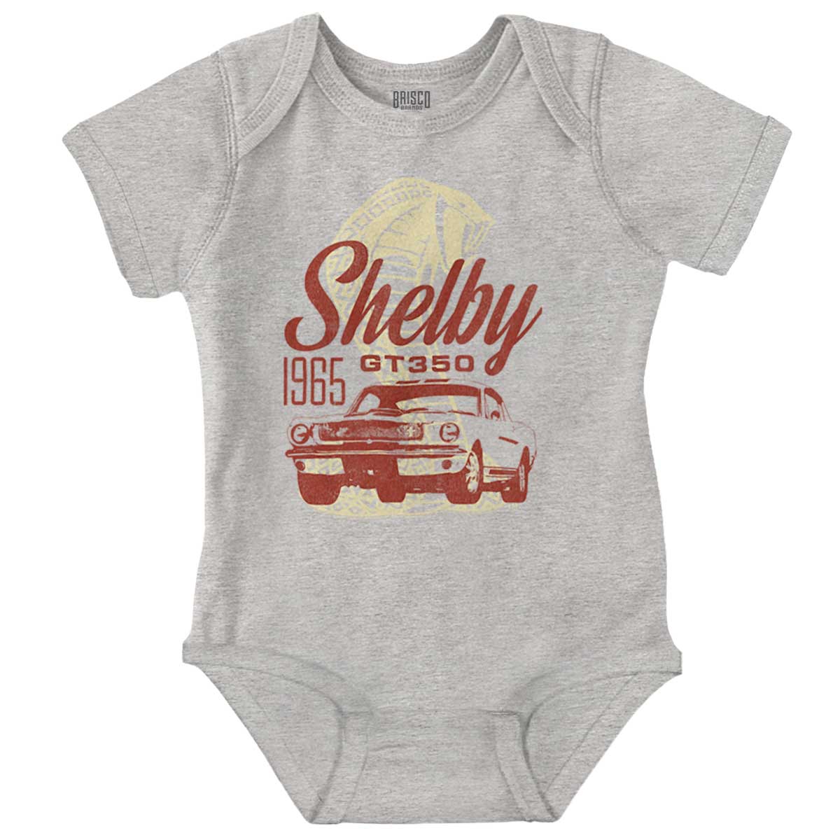 Shelby Motors GT 350 Muscle Car Romper Boys or Girls Infant Baby Brisco ...
