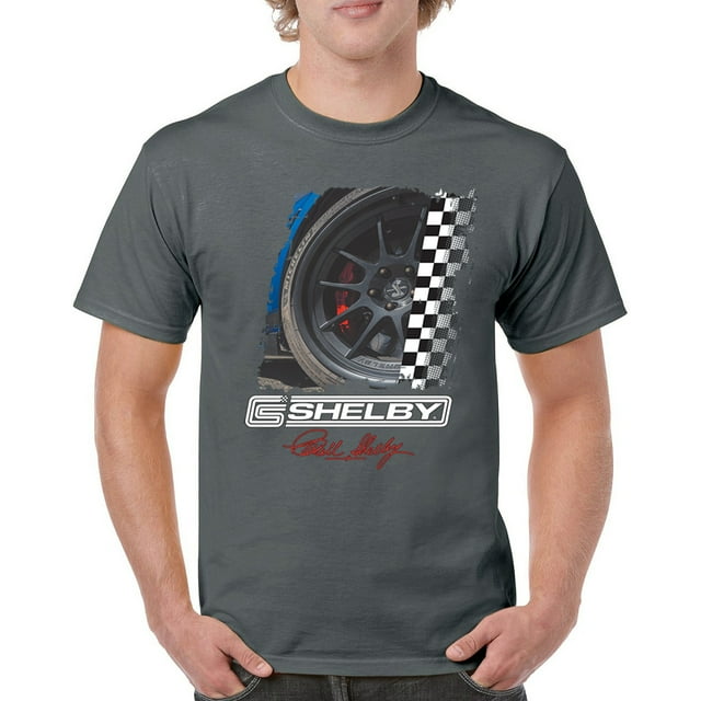 Shelby Wheel T-shirt American Classic Muscle Car Racing Mustang Cobra ...