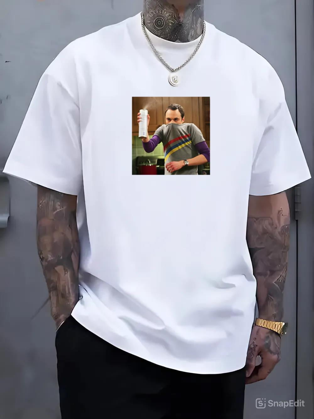 Sheldon Cooper T Shirt The Big Bang Theory TBBT Fans Merch Top Jim ...