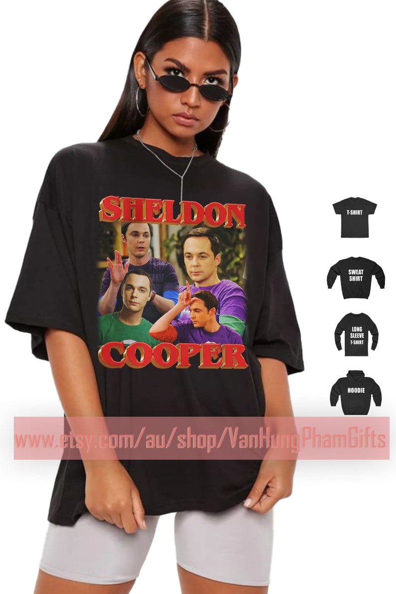 Sheldon Cooper Vintage T Shirt, Sheldon Cooper The Big Bang Theory 90s ...