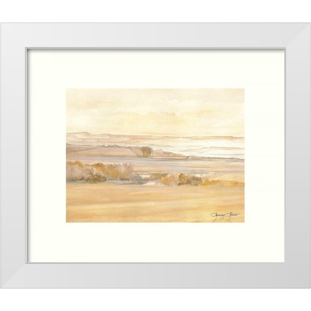Sheler, Sammy 14x12 White Modern Wood Framed Museum Art Print Titled ...