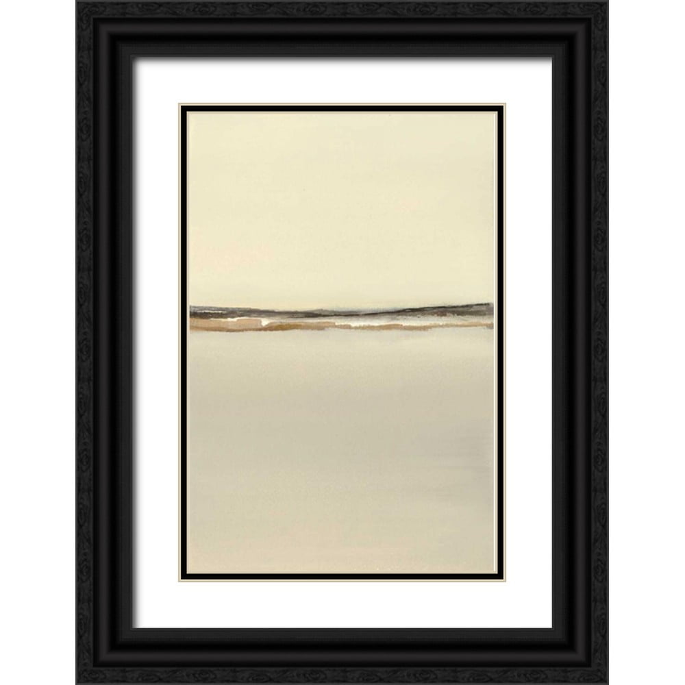 Sheler, Sammy 17x24 Black Ornate Wood Framed with Double Matting Museum ...