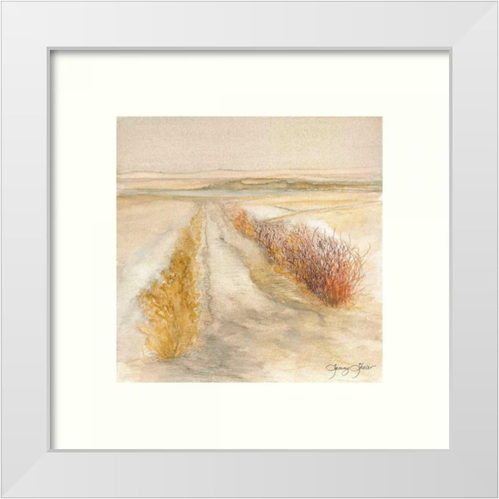 Sheler, Sammy 20x20 White Modern Wood Framed Museum Art Print Titled ...