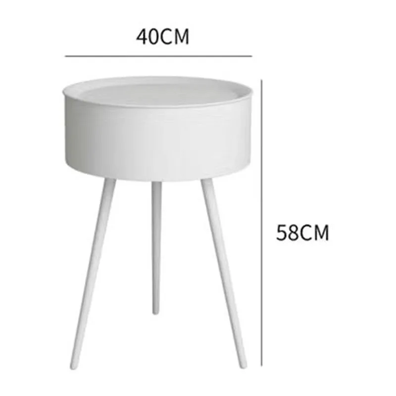 Shelf Auxiliary Nightstand Dresser Makeup Living Room Interior Bedside ...