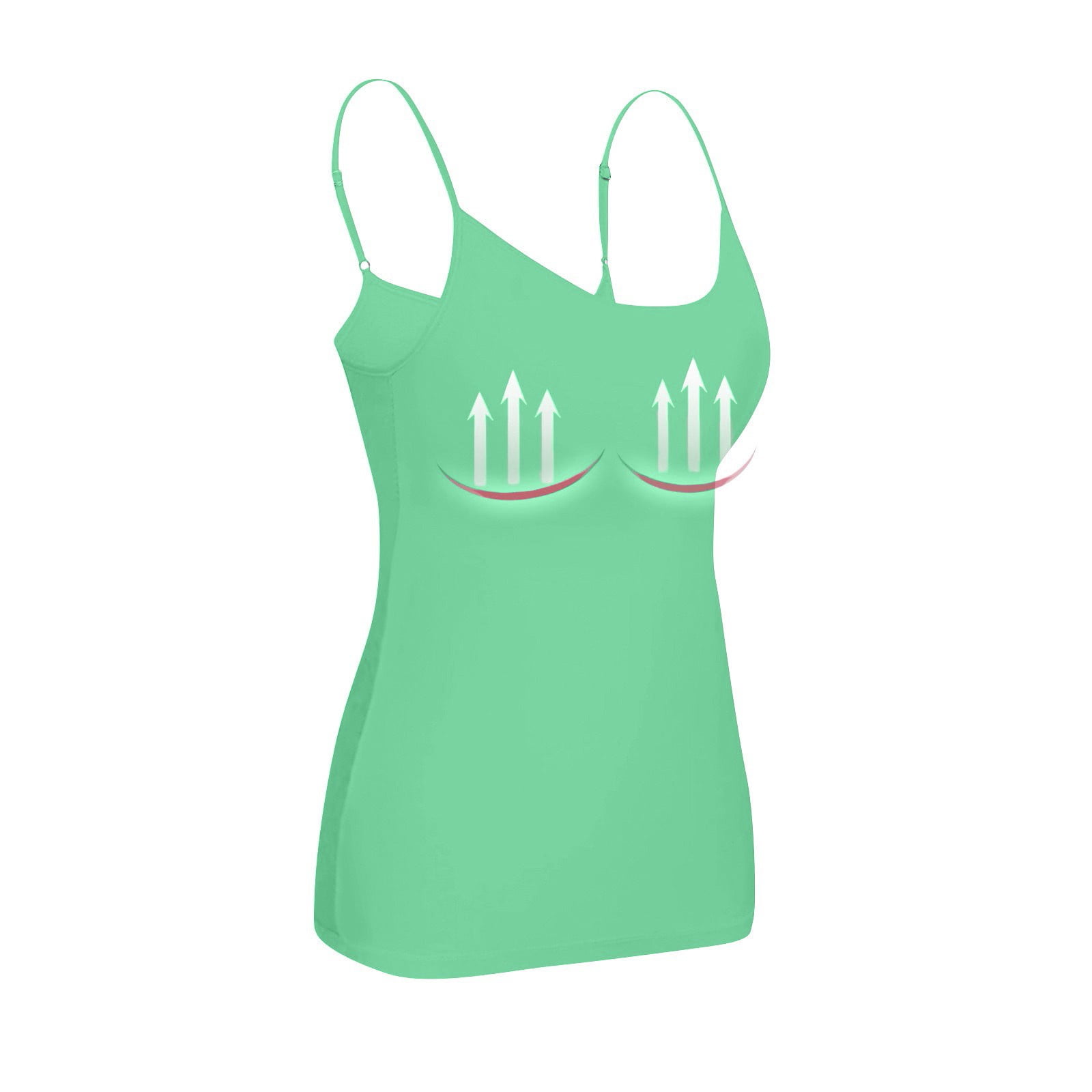 Shelf Bra Tank Tops for Women Adjustable Spaghetti Strap Camisole ...