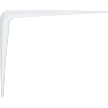 211BC 10" x 12" Shelf Bracket - Gray - Walmart.com