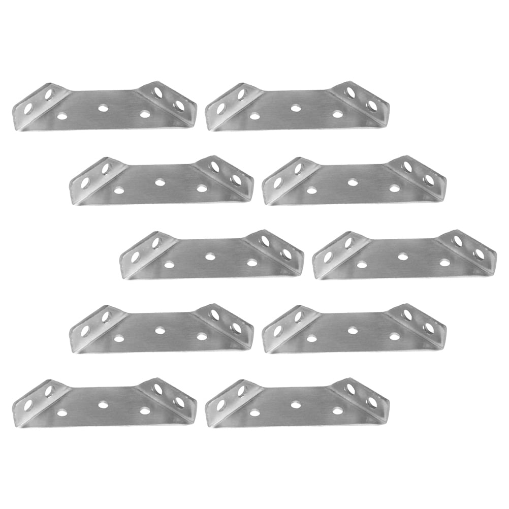 Shelf Bracket Brackets for Shelves 10 Pcs Angle Braces Furniture ...