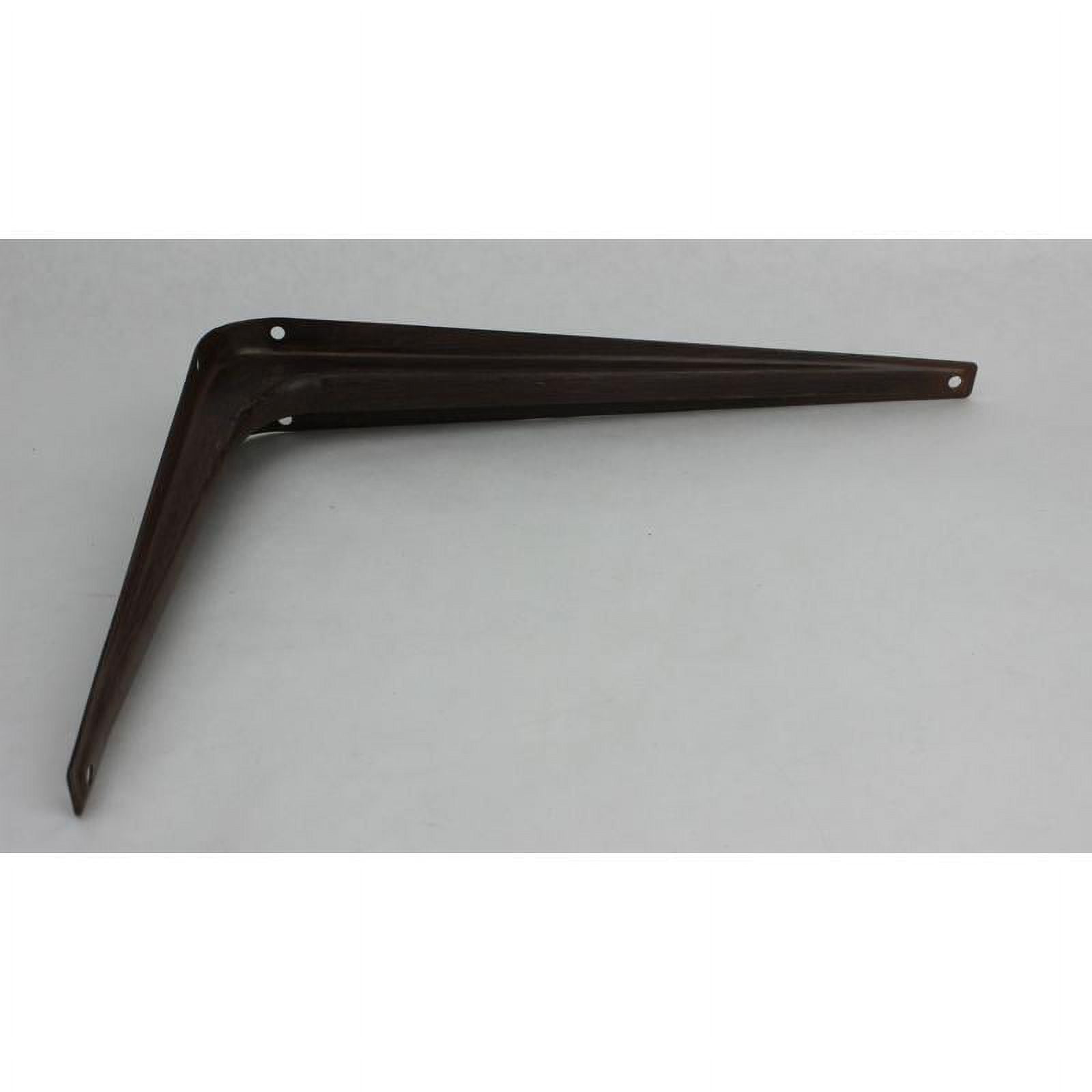 Shelf Bracket Wood Design Stanley Shelf Brackets 25-0556 Brown Steel ...