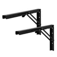 VEVOR Shelf Bracket Foldable, 24' L 2 Pcs , Heavy Duty Floating Shelf ...