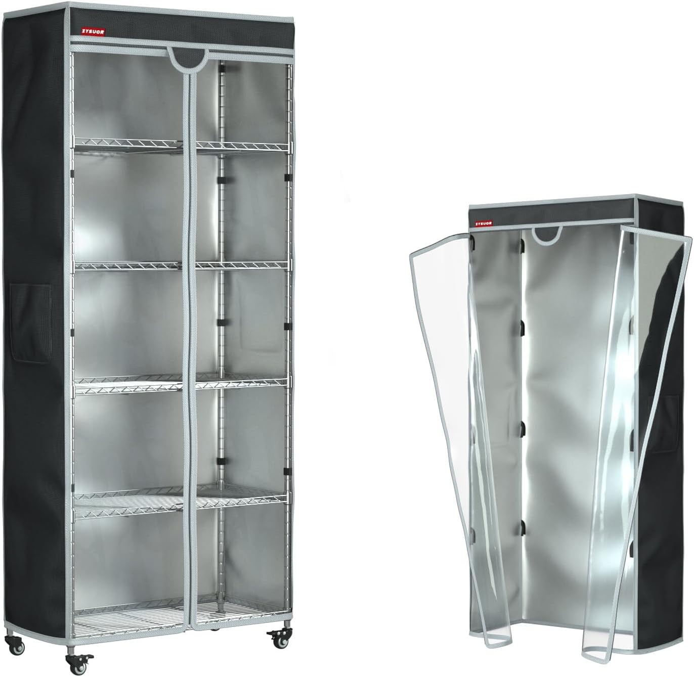 Shelf Cover Storage Shelving Cover Wire Rack Cover Dust Protective ...