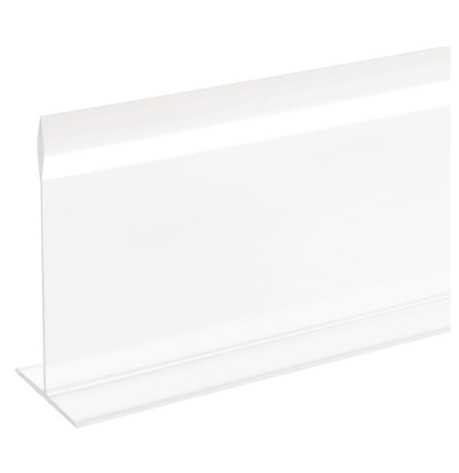 Shelf Divider Case Divider T Shape Clear - 36" L x 5" H - Walmart.com