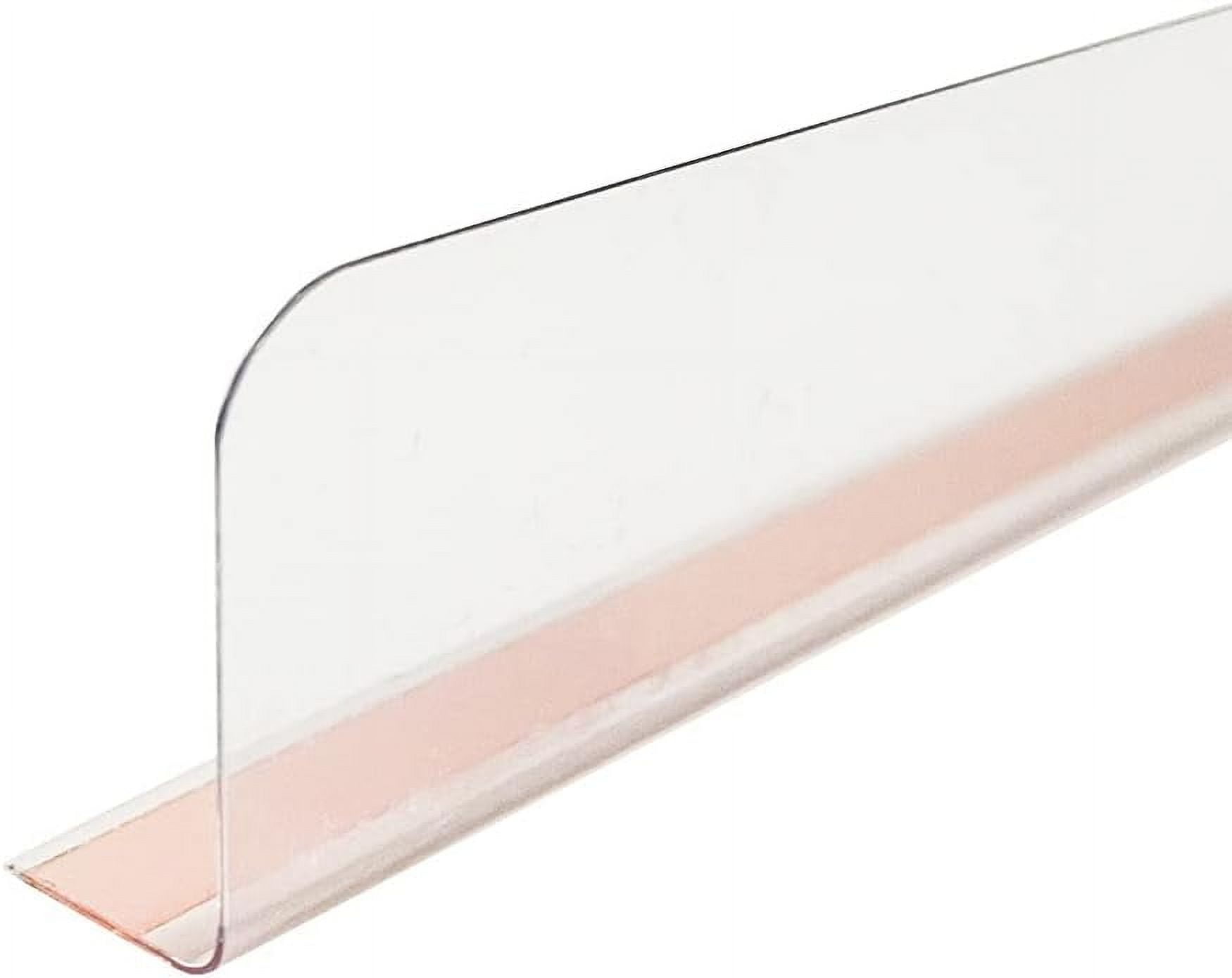 Shelf Divider Slim-Line Gondola Shelf Divider with Adhesive Base for ...
