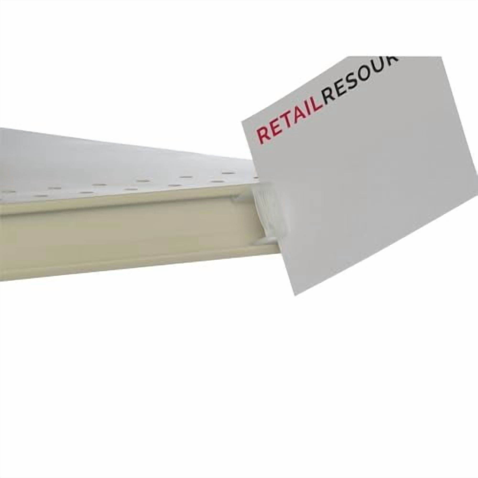 Shelf Edge Perpendicular Sign Holder, 50 per Bag, 26419 - Walmart.com