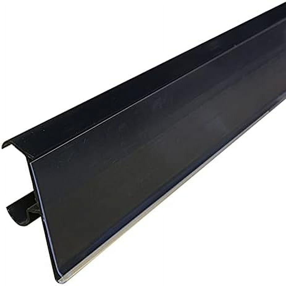 Shelf Holder, 100 Pack Shelf Strip Price Tag Holder for 7/8”H Double ...