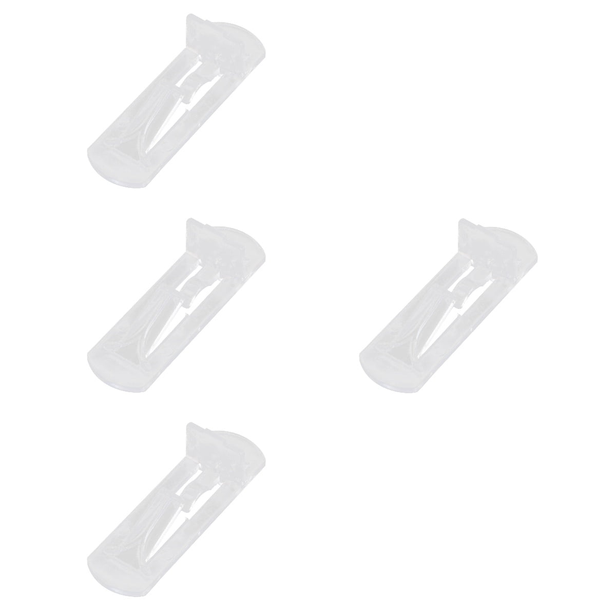 Shelf Holders Pegs Support Plastic Laminate Clamp Self-locking Pins ...