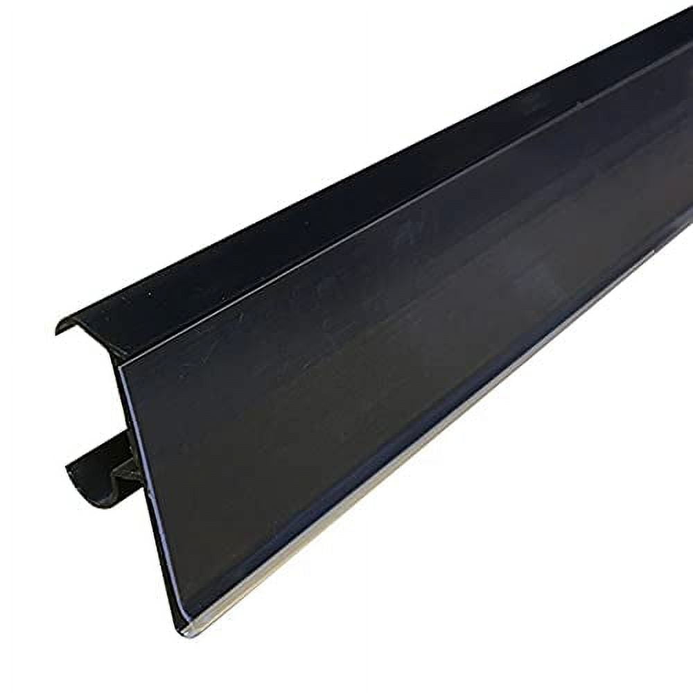 Shelf Label Holder, 50 Pack Shelf Strip Price Tag Holder for 7/8”H ...