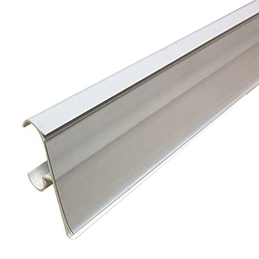 Shelf Label Holder, 50 Pack Shelf Strip Price Tag Holder for 7/8”H ...
