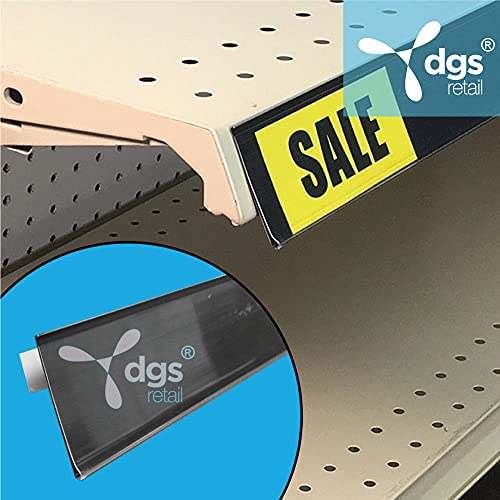 Shelf Label Strips, 50 Pack Self Adhesive 1.5”H Shelf Label Holder ...