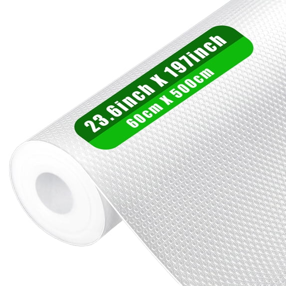 Wijavija Non-Adhesive, Washable EVA Shelf Liner for Kitchen Cabinets ...