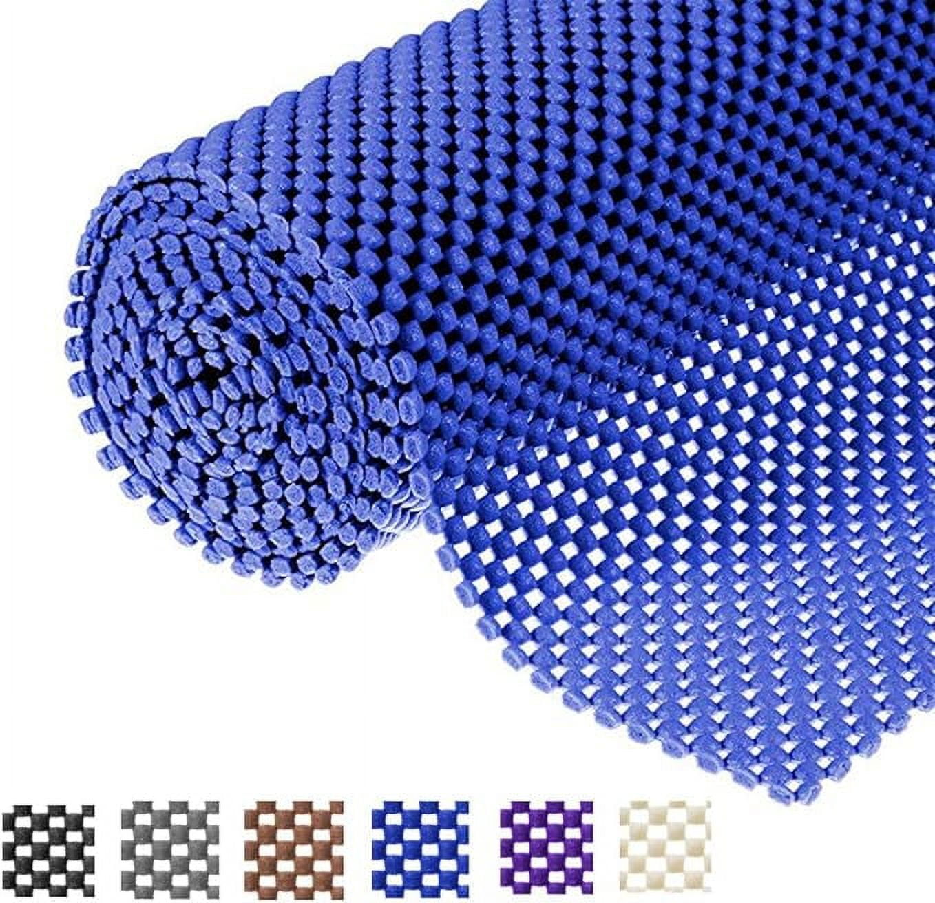 Shelf Liner Drawer Liner Non-Slip Mat Shelves Liners 12" X6.5’ Grid ...