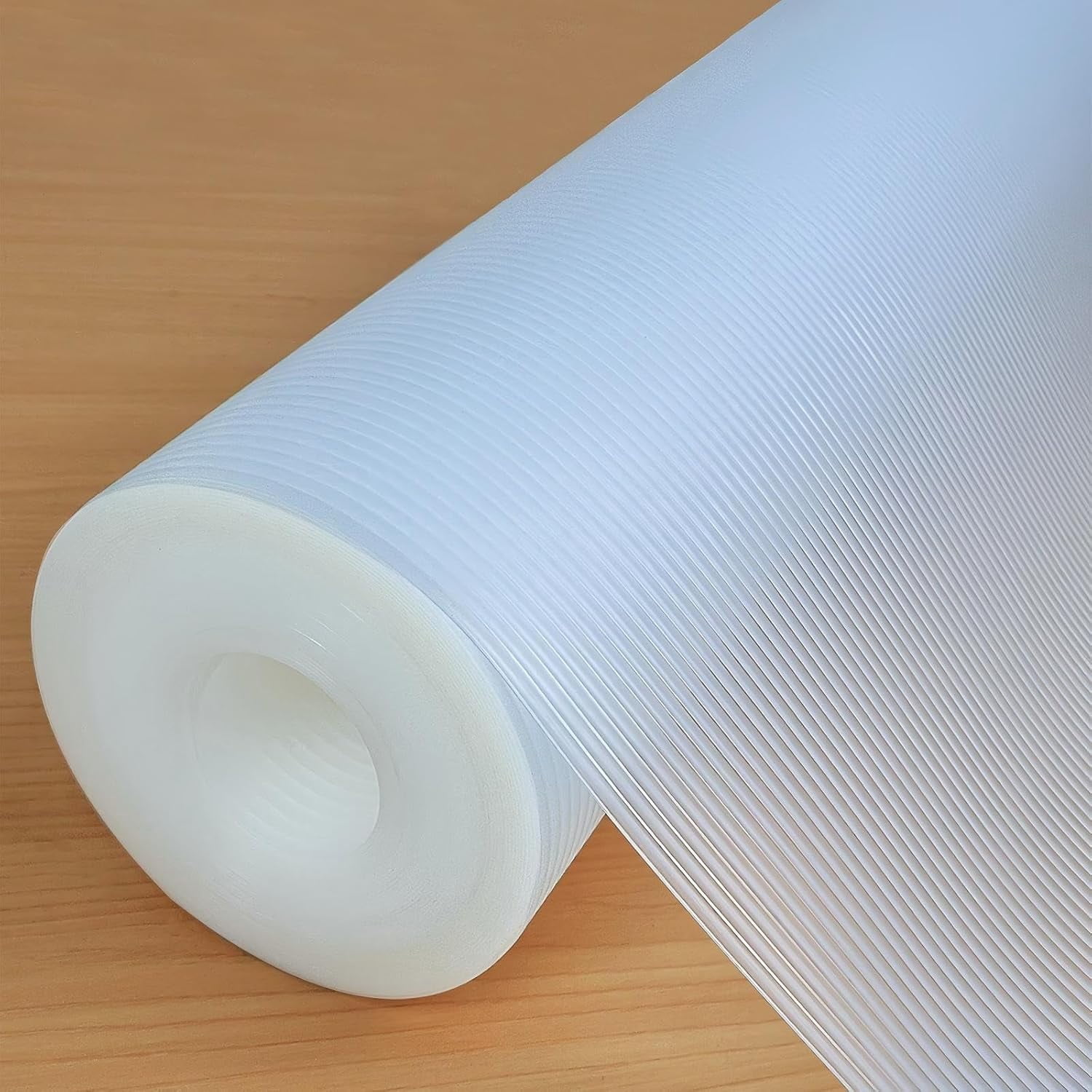 Shelf Liners 24in x 30ft EVA Non-Adhesive Drawer Mats, Clear Stripe ...
