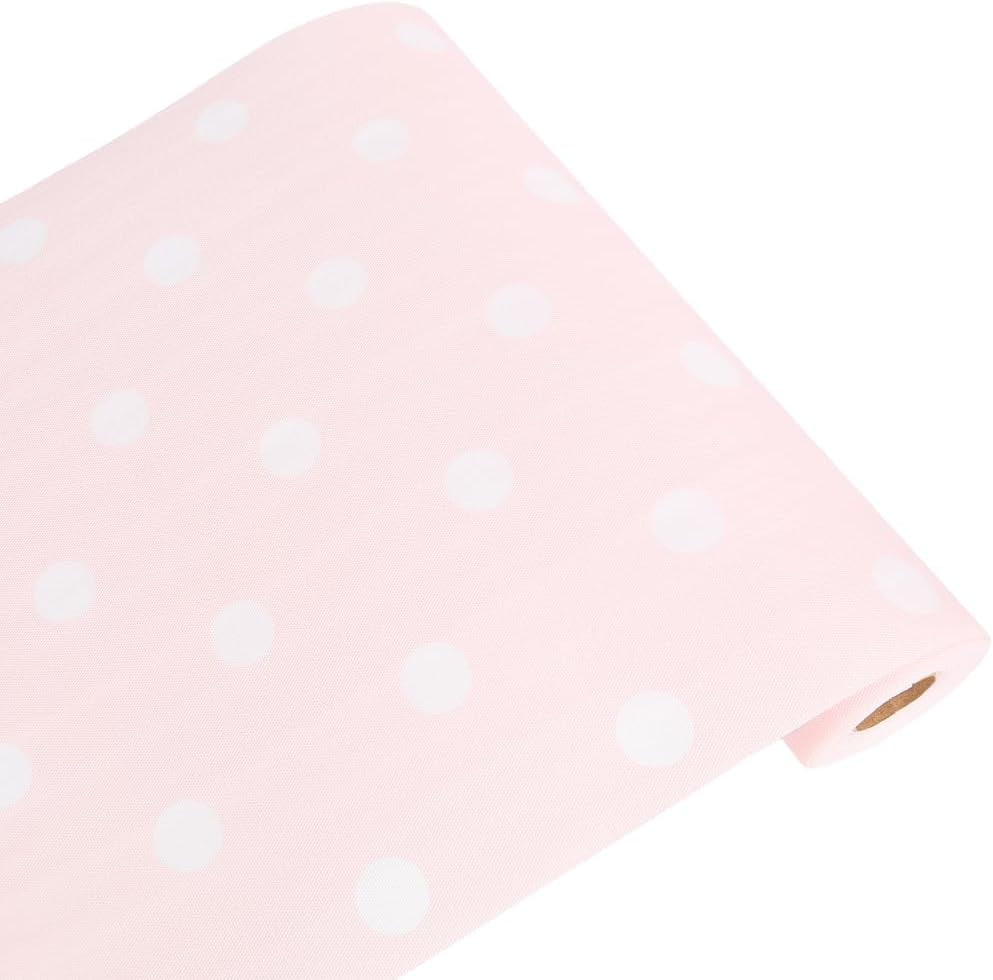 Shelf Liners Cabinet Liner Roll Polka Dot Pink Cabinet Shelves ...