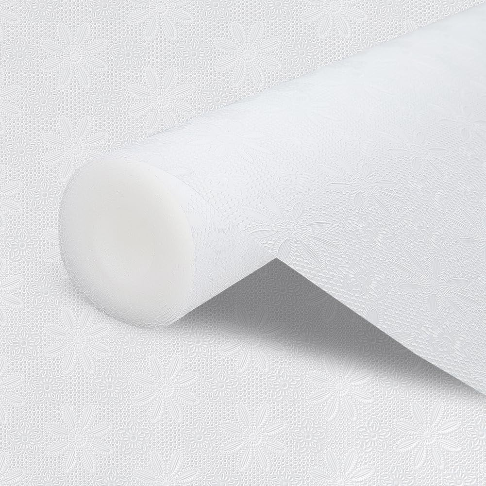 Shelf Liners Kitchen Drawer Liner Non Adhesive Cabinet Protector Mat ...