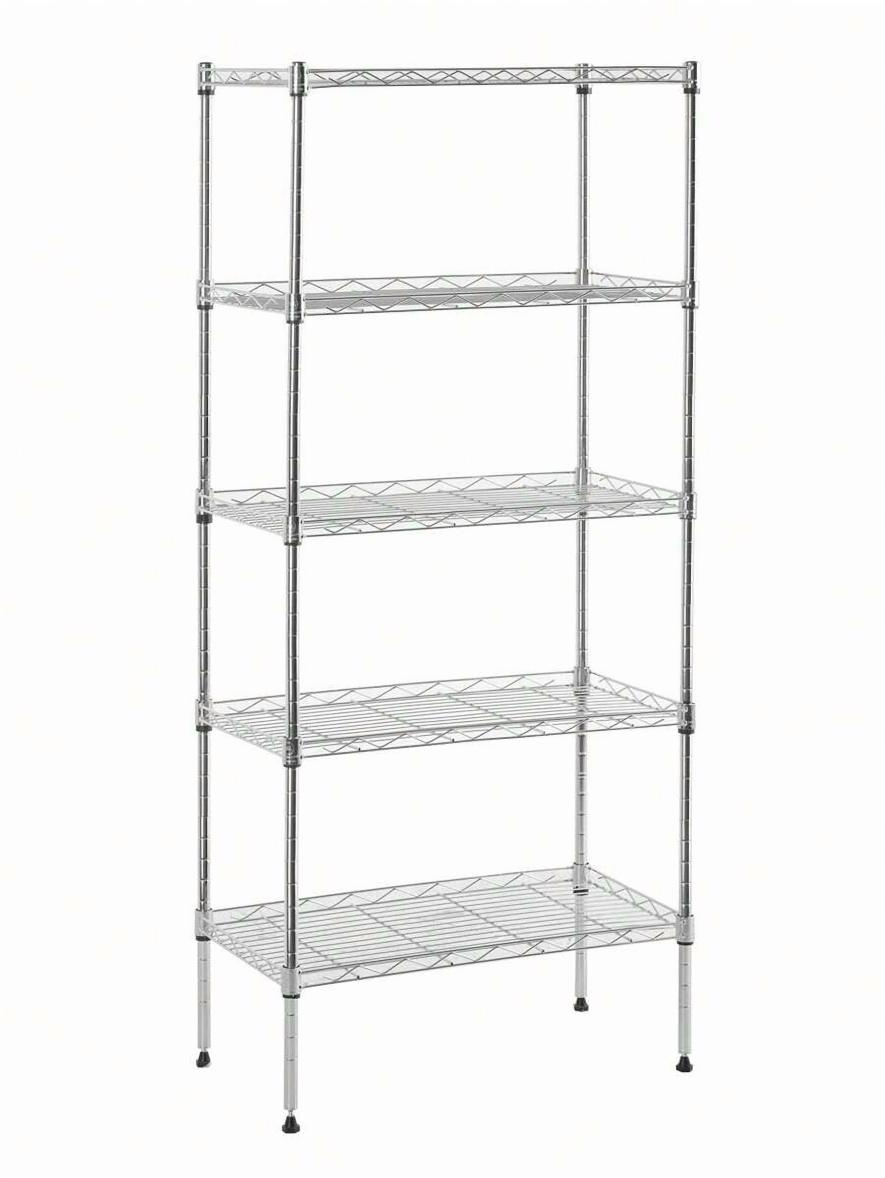 Shelf Metal Shelf Wire Shelving Adjustable Shelf Storage Solution Steel ...