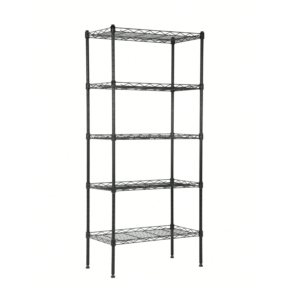 Shelf Metal Shelf Wire Shelving Adjustable Shelf Storage Solution Steel ...
