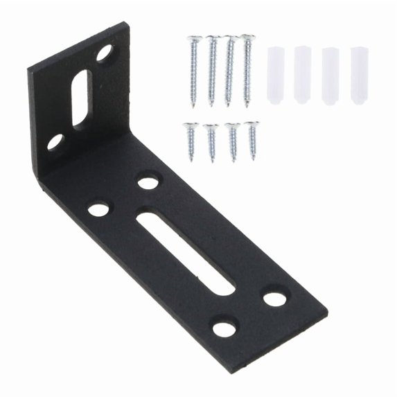 Shelf Mounting Bracket Rust Resistant Corner Brackets 90 Degree Bracket ...