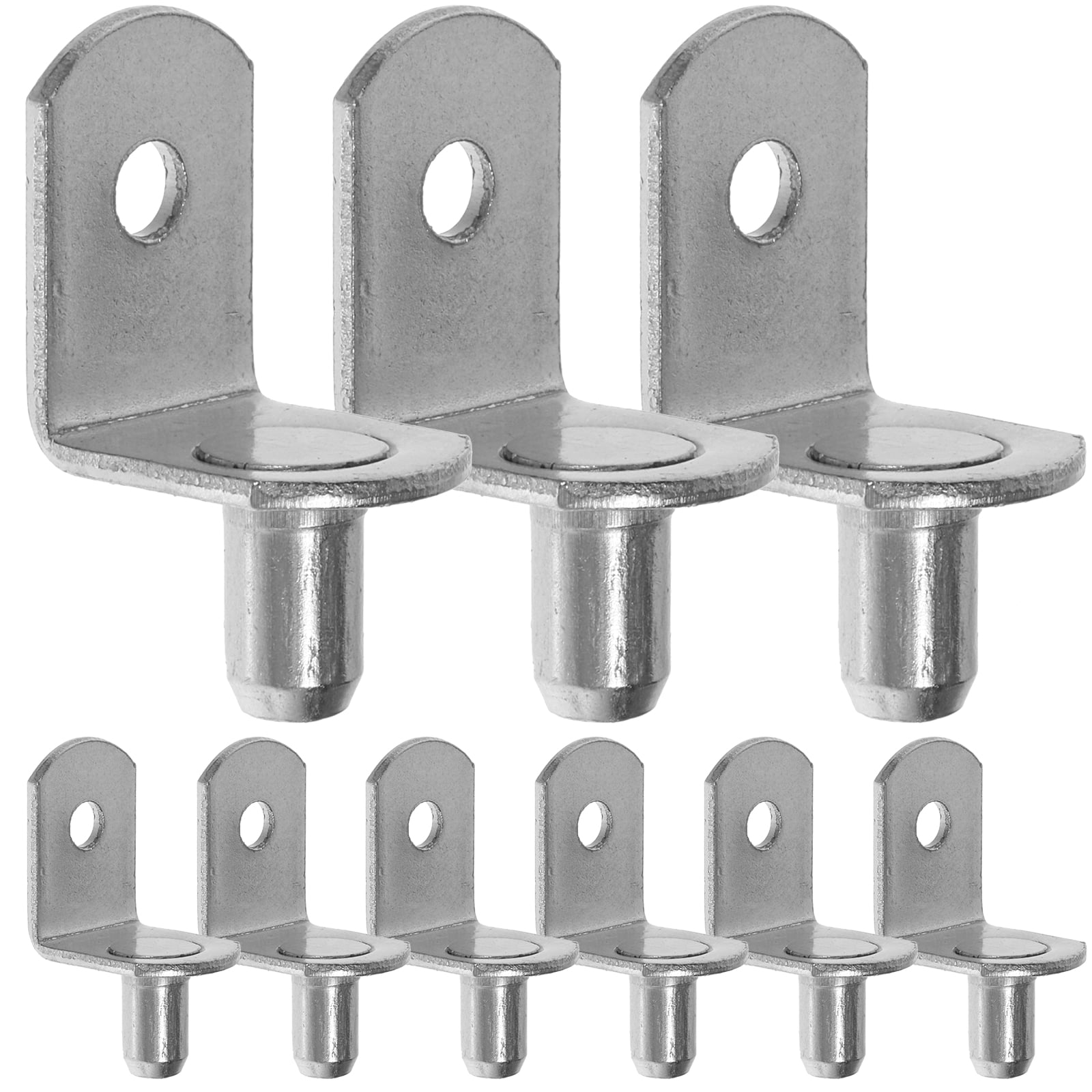 WYN 50 pcs Shelf Pegs Pin Metal L-shaped Clip Support Peg Shelf Bracket ...