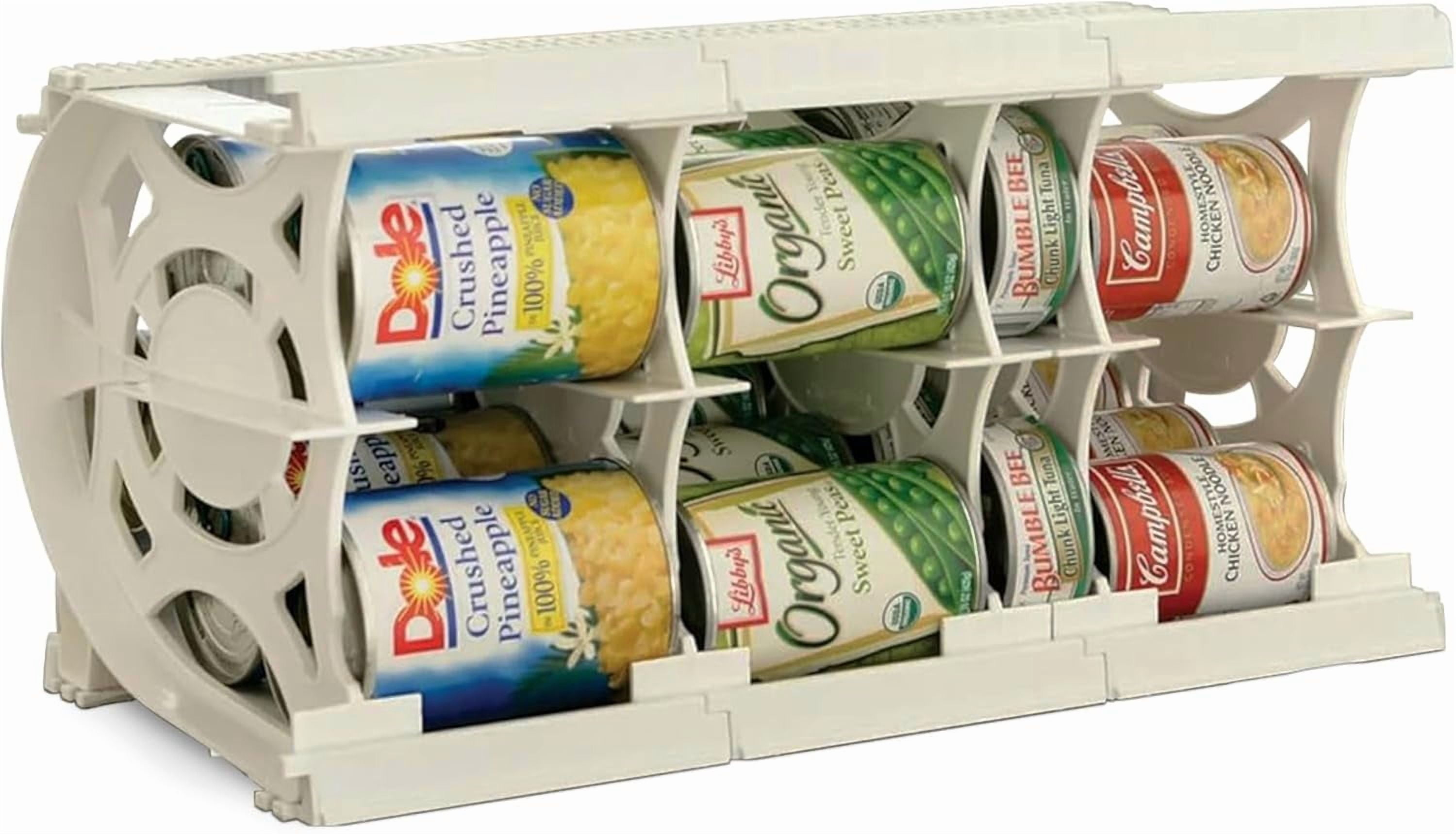 Shelf Reliance Cansolidator Cupboard - 1-Pack Can Organizer for Pantry ...