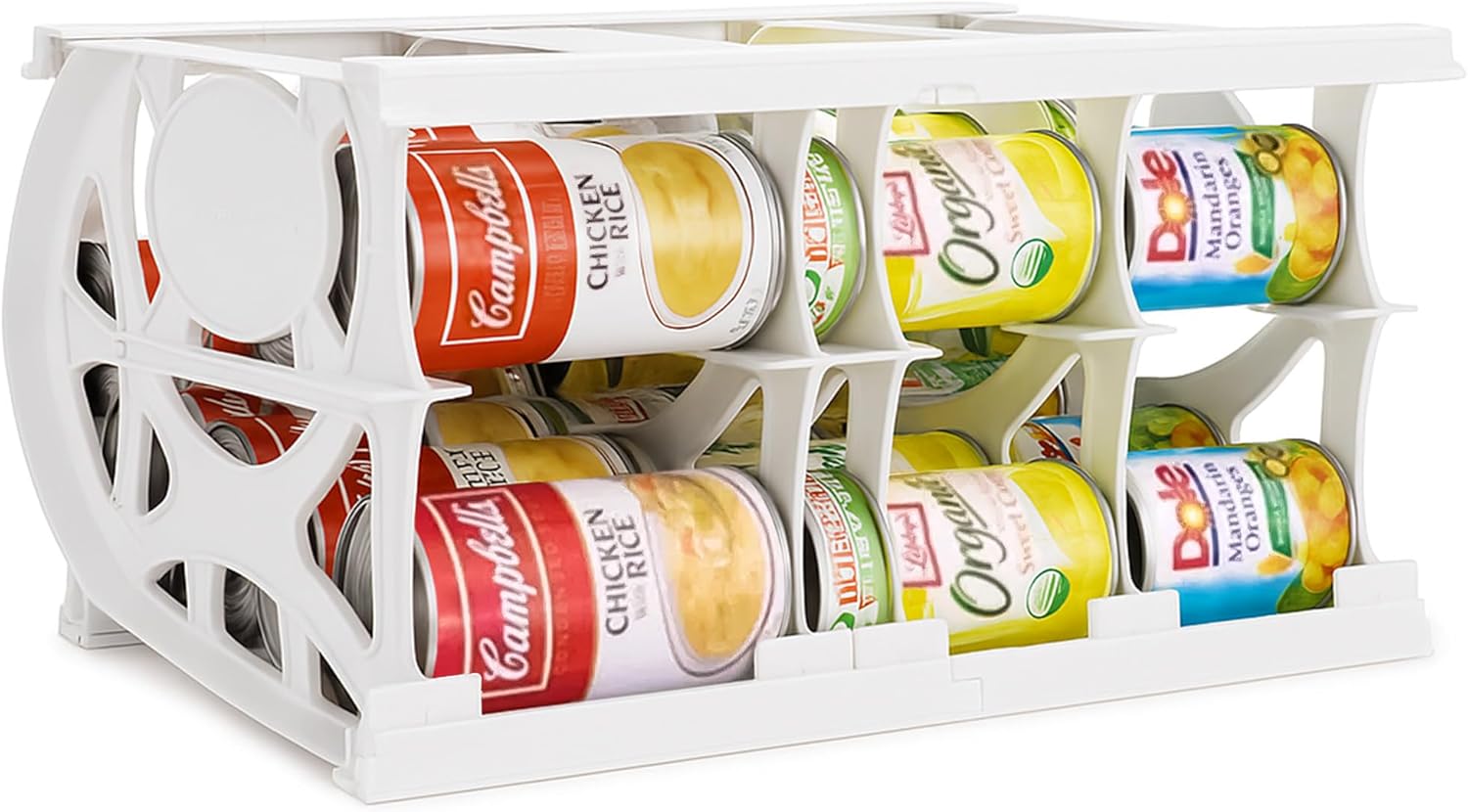 Shelf Reliance Cansolidator Pantry - 1-Pack Can Organizer for Pantry ...