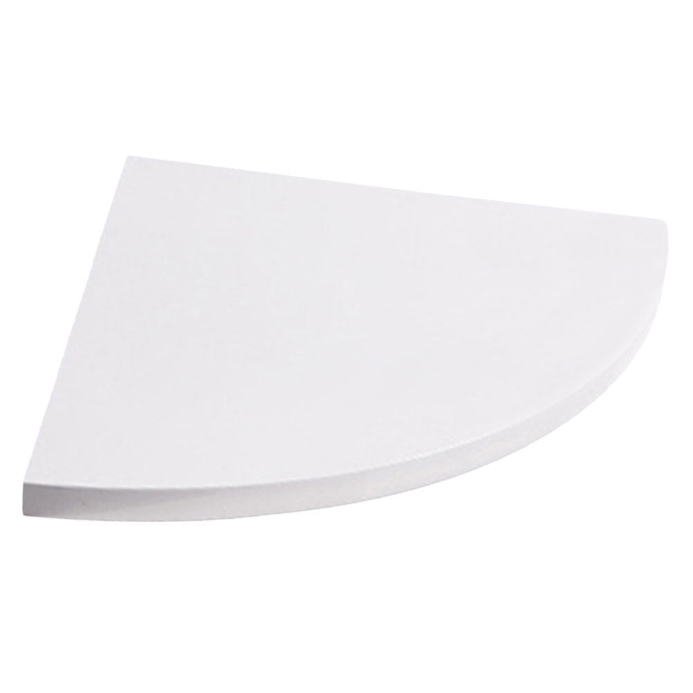 Shelf Storage Fan Shaped Stack Wall Mount Corner Closet Laundry Room ...