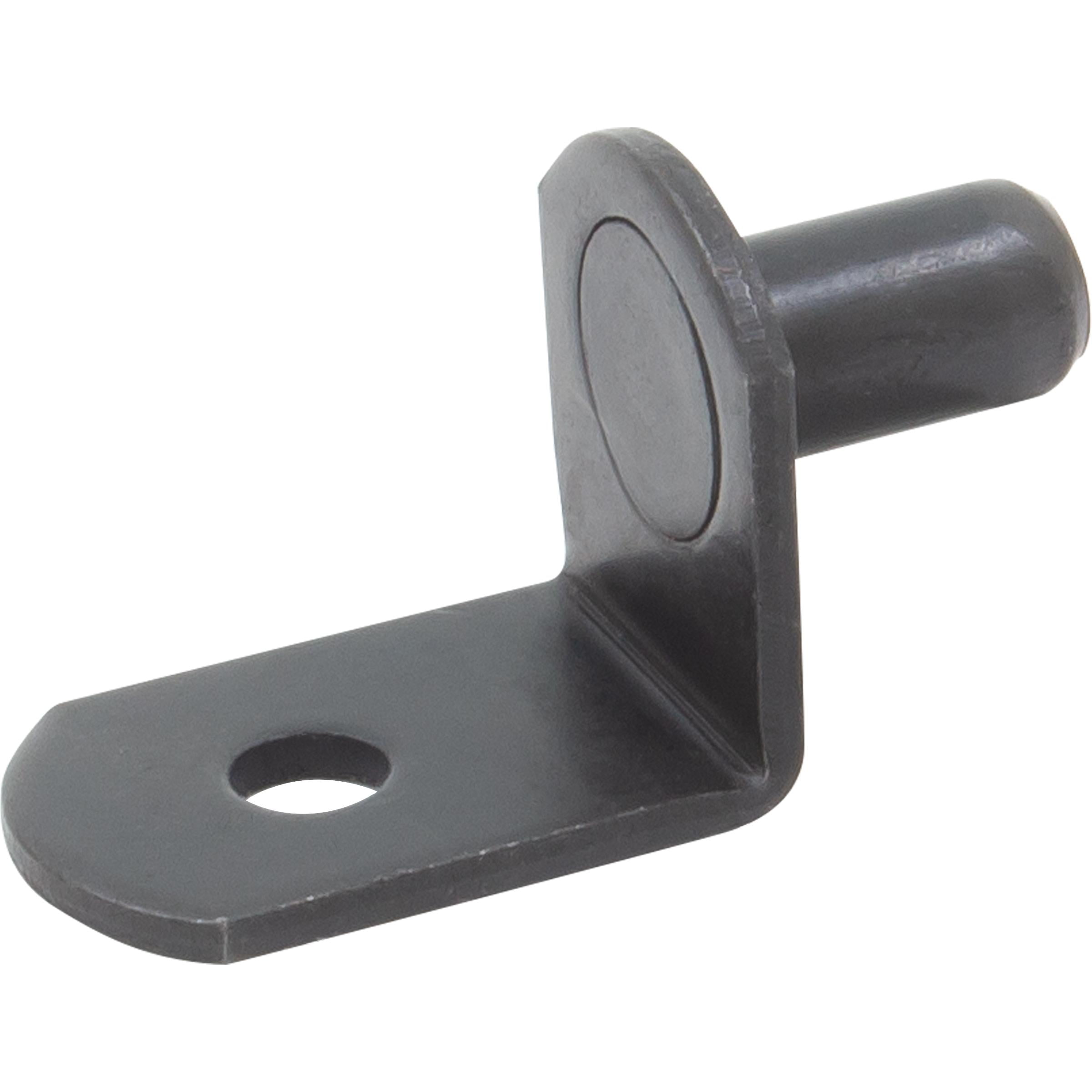 Shelf Support, 1/4" Pin Diameter, 100-Pack, Matte Black by Stone Harbor ...