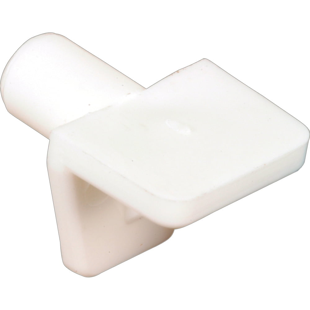 Shelf Support Pegs Plastic White 5 mm. Diameter (12-pack) - Walmart.com