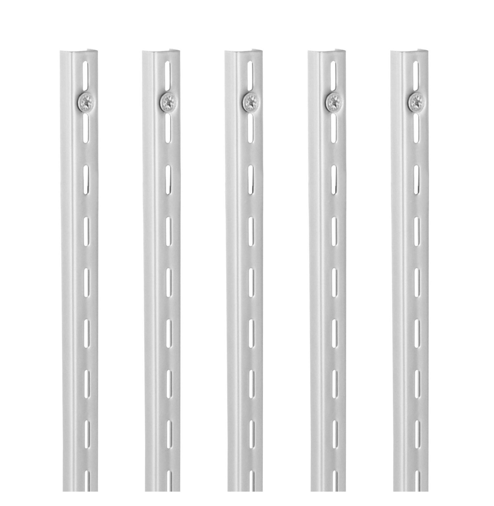 Shelf Track 39-inch 10 Pack, Adjustable Steel Wall Mounted Shelf ...
