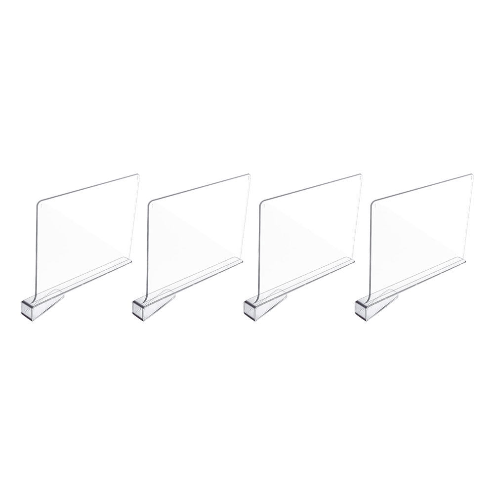 ifundom Clear Clothes Dividers Acrylic Storage Organization Office ...