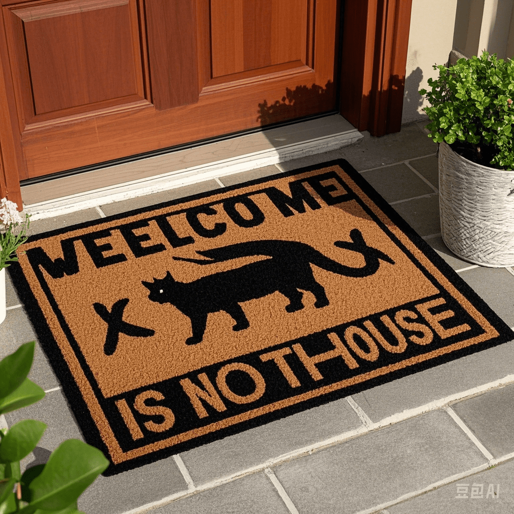 Shelinh Funny Custom Doormats Its Not a Trap House Home- Front Door Mat ...