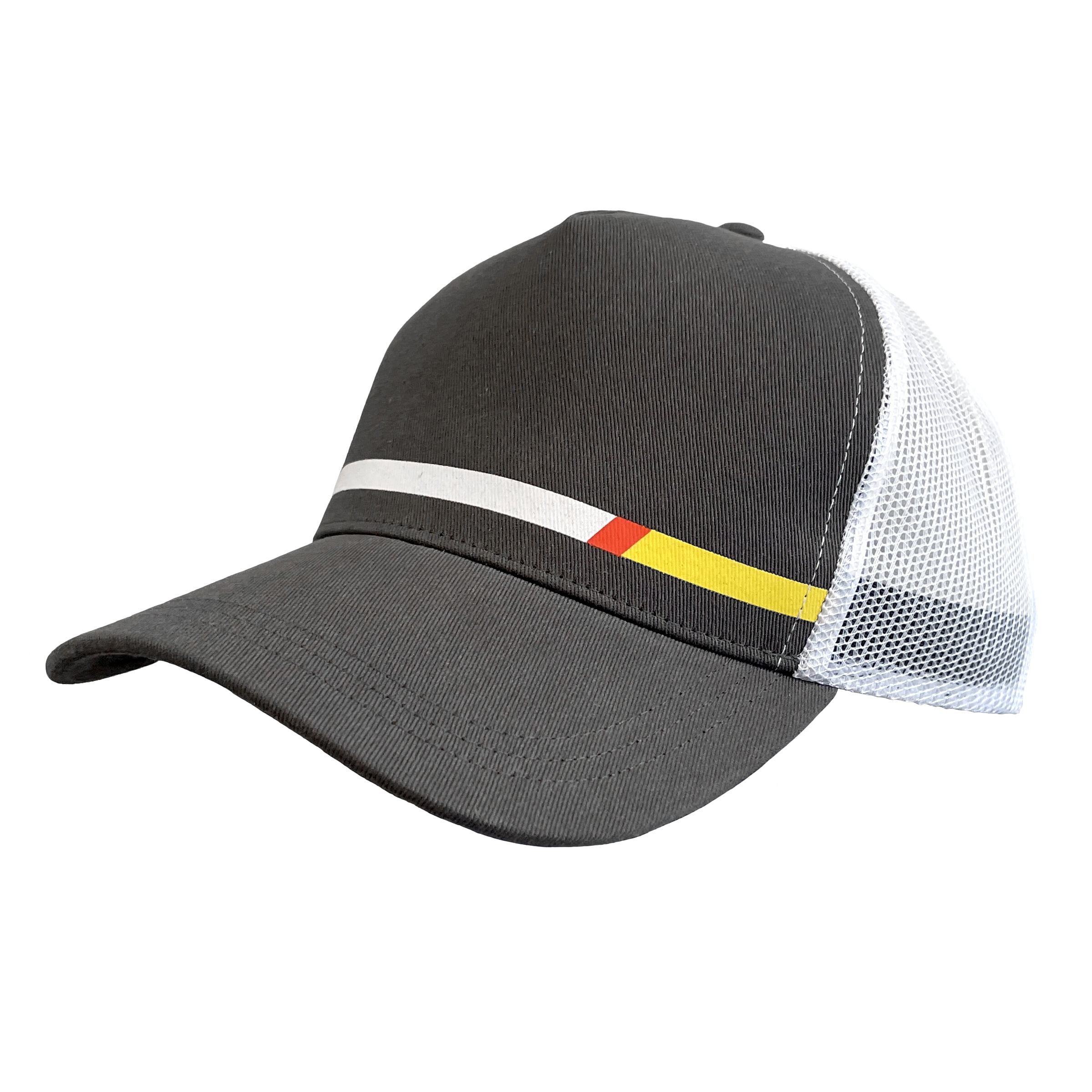 Shell Adult Unisex Trucker Hat With Gray Stripe - Walmart.com