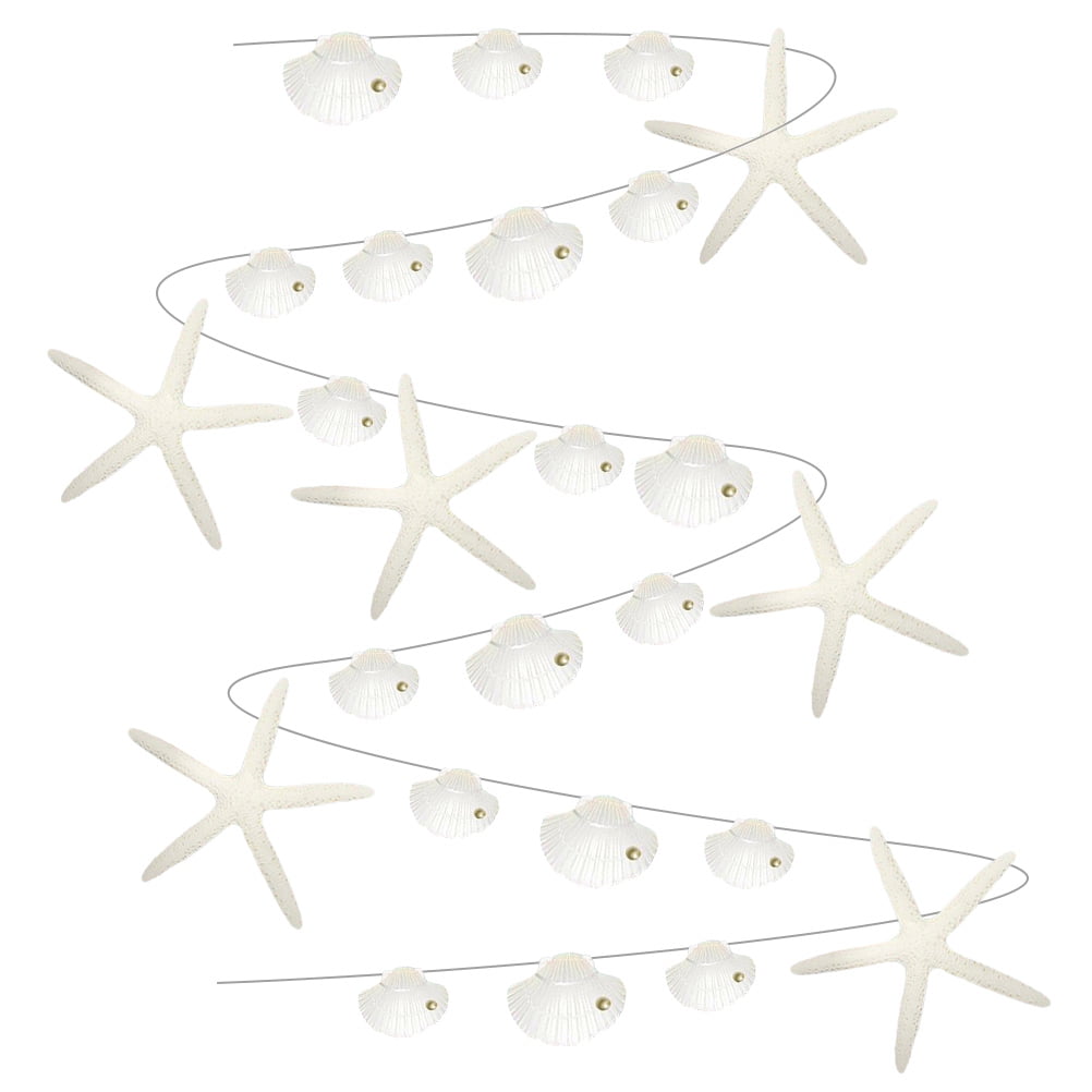 Shell Banner Ocean Theme Hanging Banner Beach Party Under the Sea Party ...